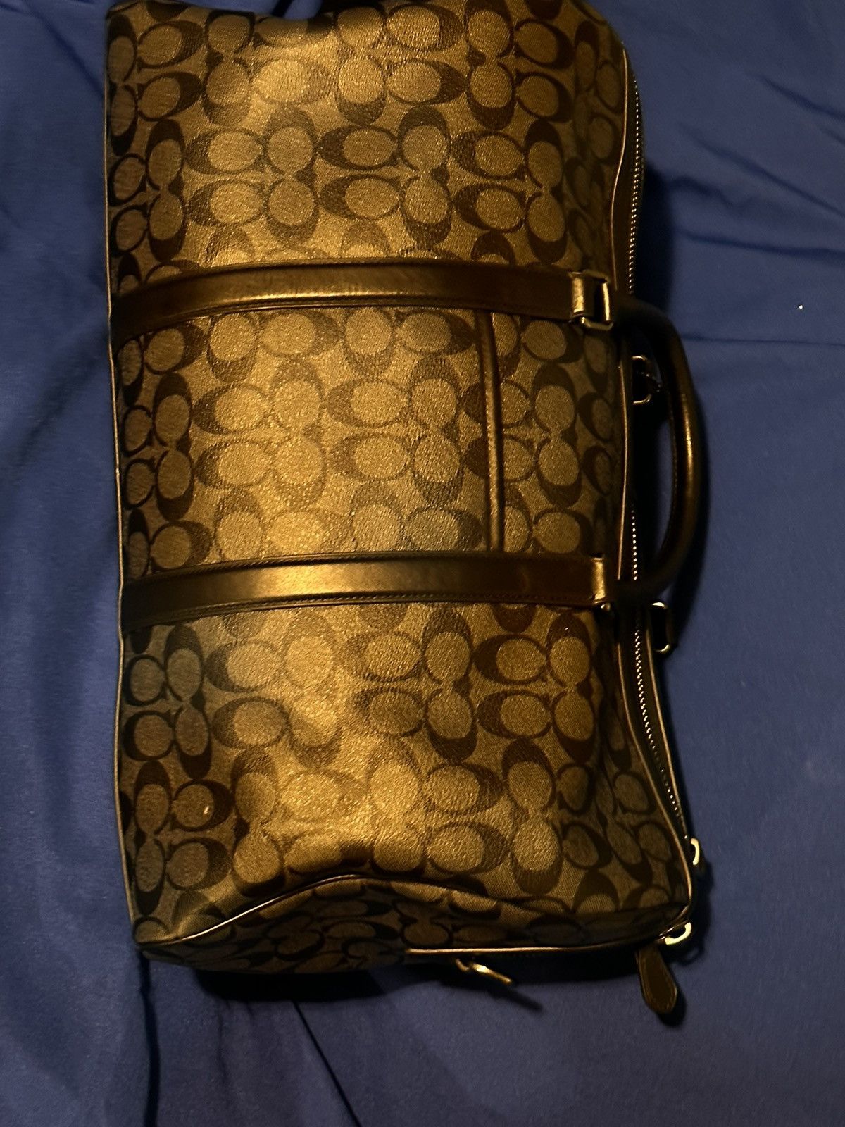 Coach Coach trekker bag in signature canvas | Grailed