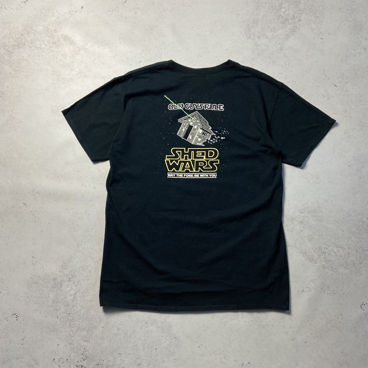 Vintage Very Rare USA Vintage Old Guys Rule Tee like Star Wars | Grailed