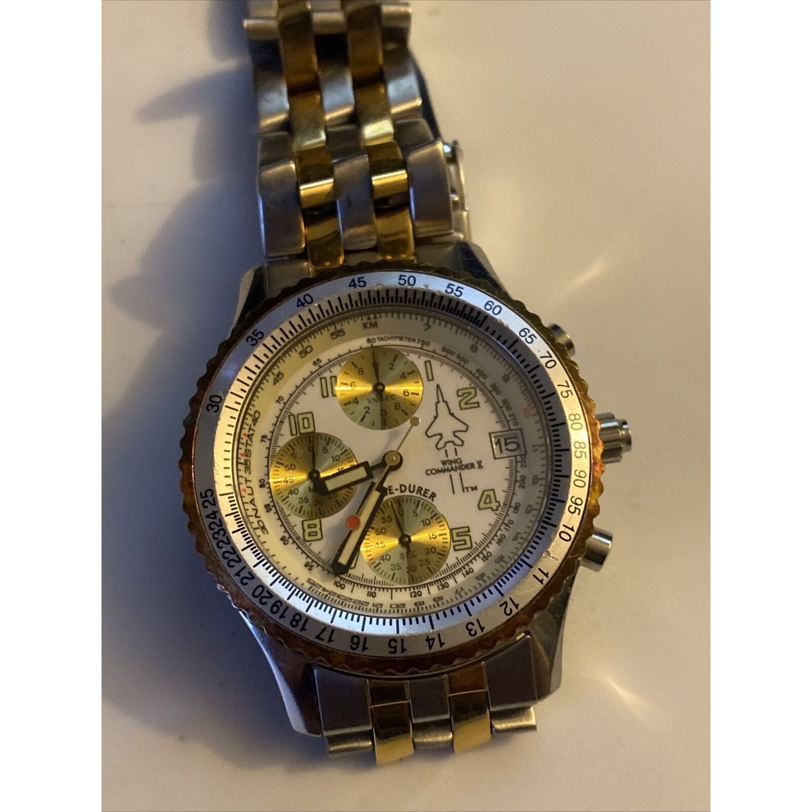 Duer Chase-Durer Geneva WING COMMANDER Sapphire WATCH Wristwatch | Grailed