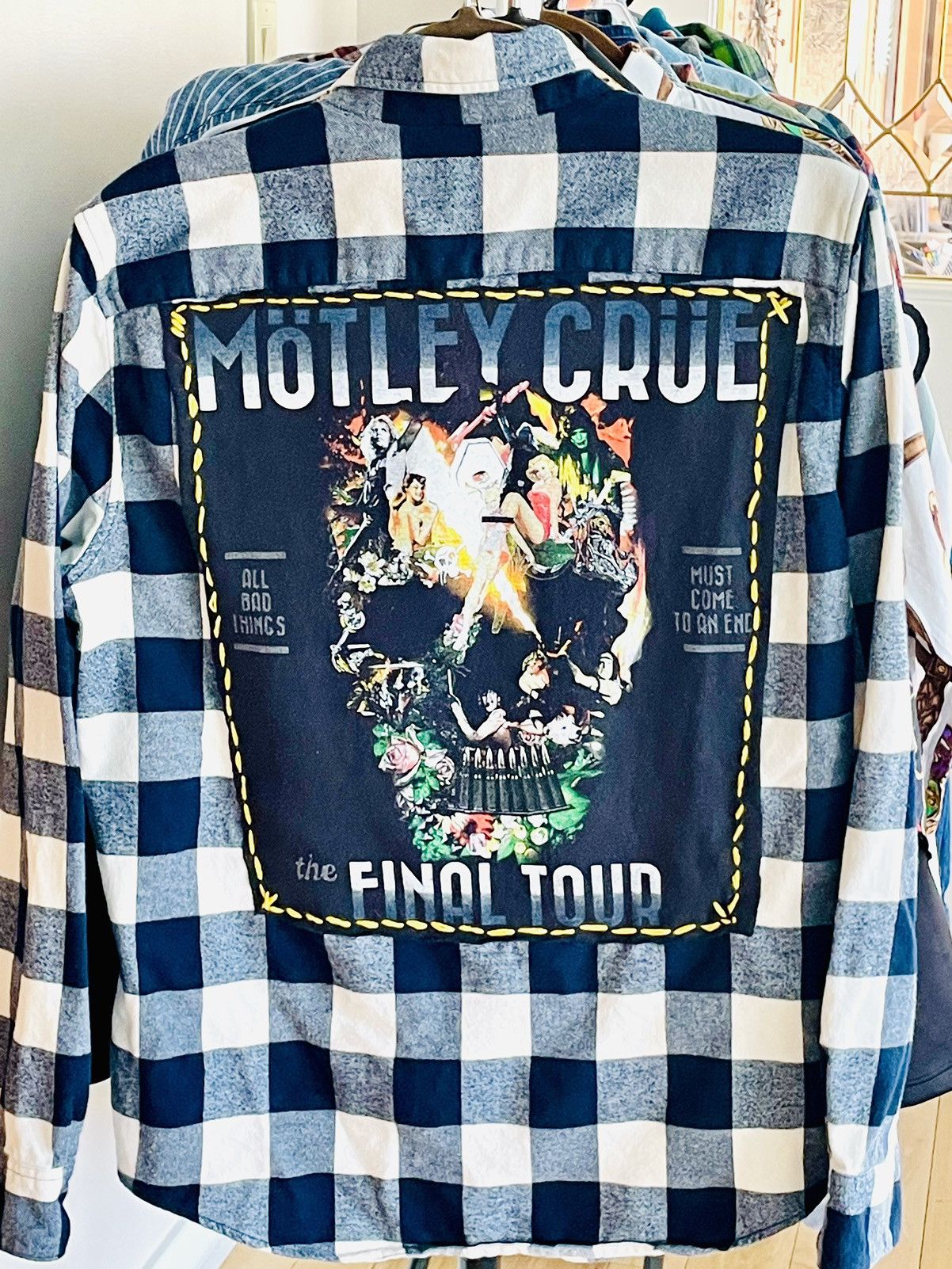 Custom Motley Crue custom concert shirt | Grailed