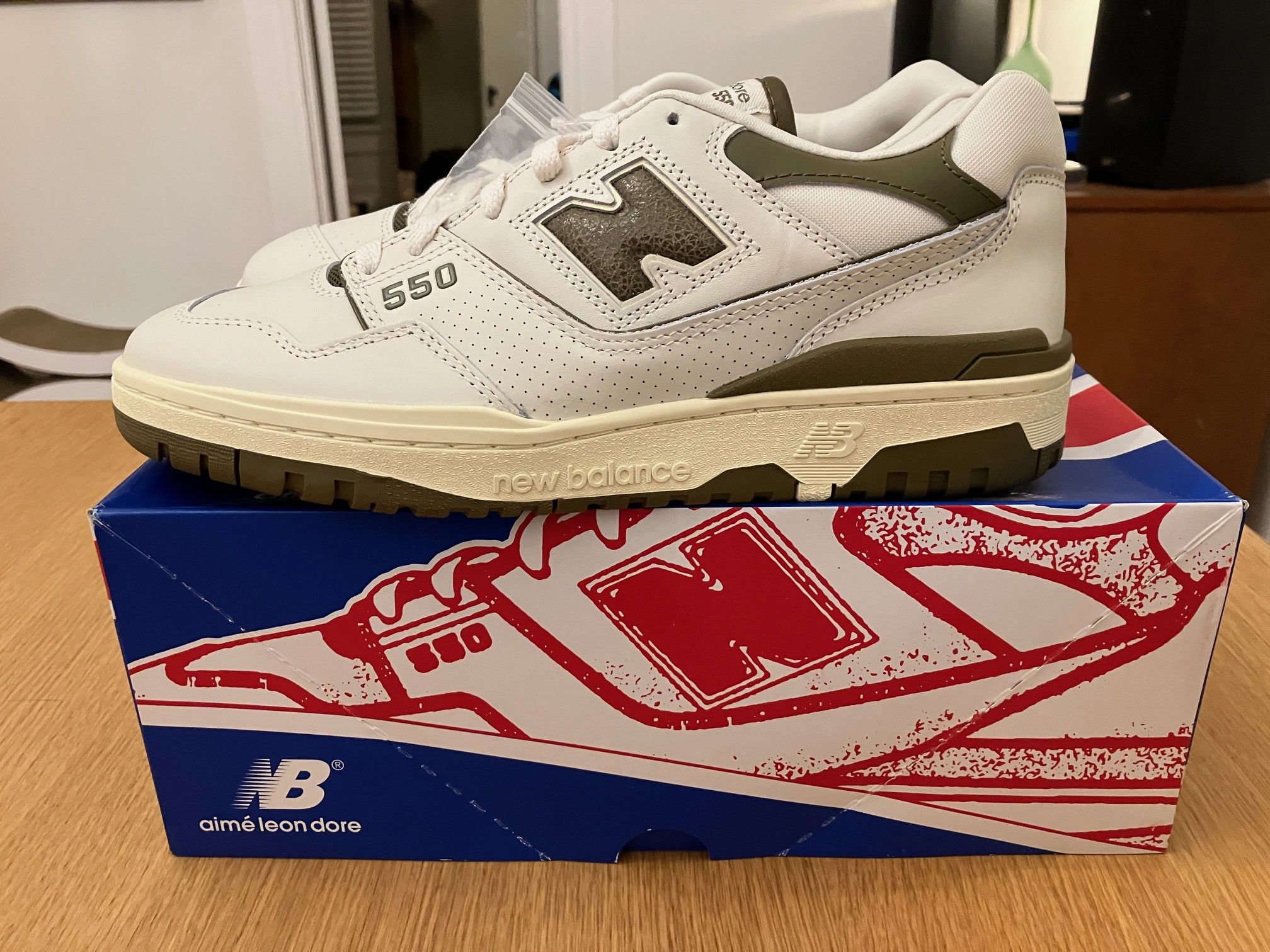 New Balance ALD 550 olive aime Leon dore new balance | Grailed