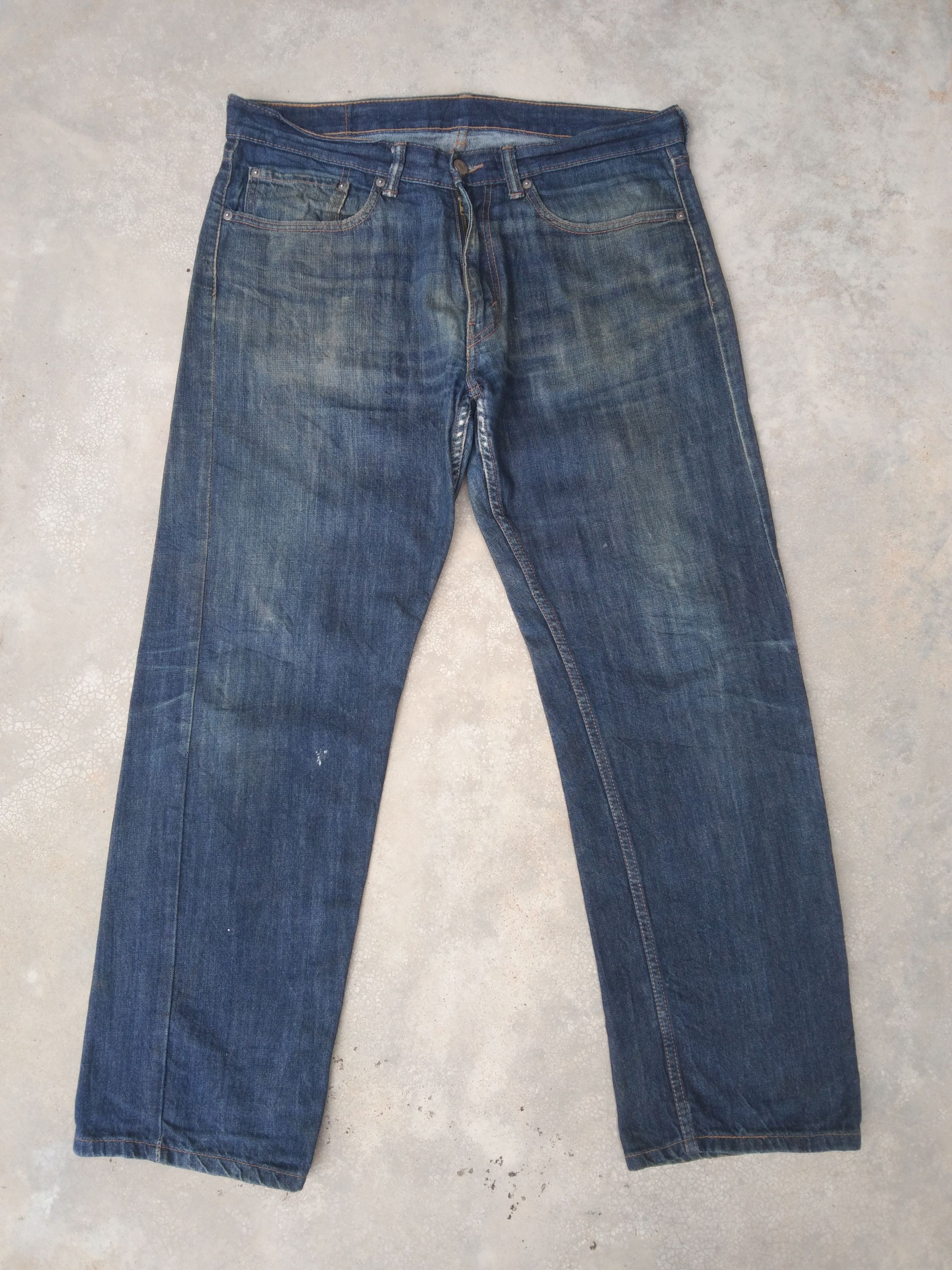 Jean × Levi's × Vintage Vintage Levi's Jeans 505 Distressed Denim 34x30 | Grailed