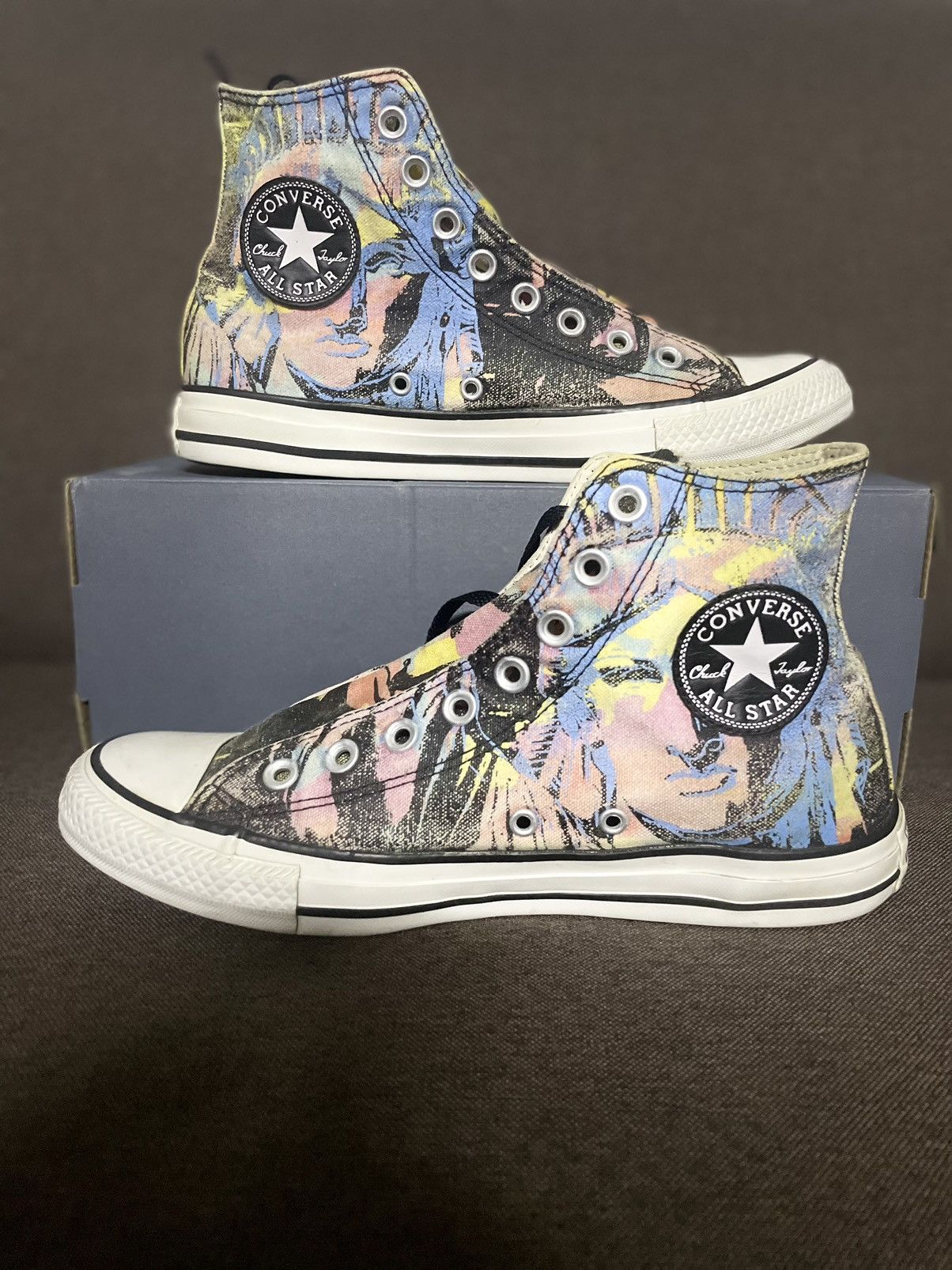Andy Warhol × Converse Andy Warhol x Chuck Taylor All-Star Hi ‘Pop Art ...
