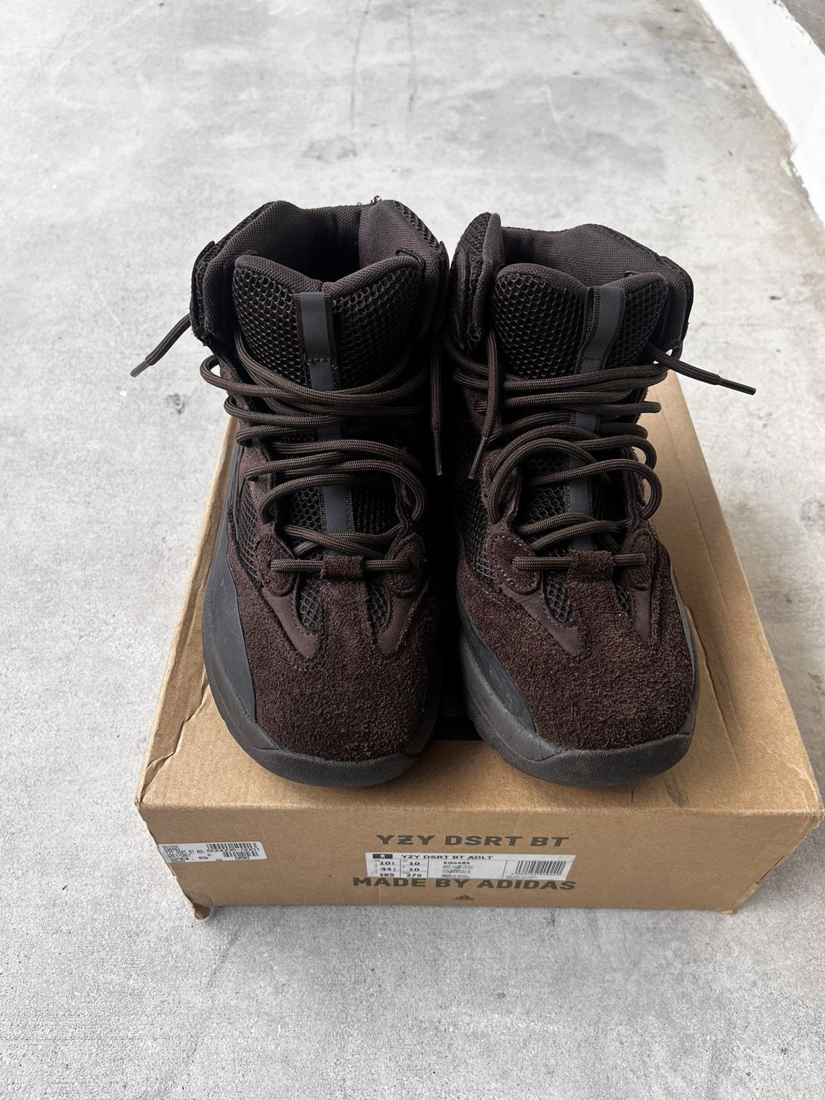 Adidas × Kanye West Yeezy Boots “Oil” | Grailed