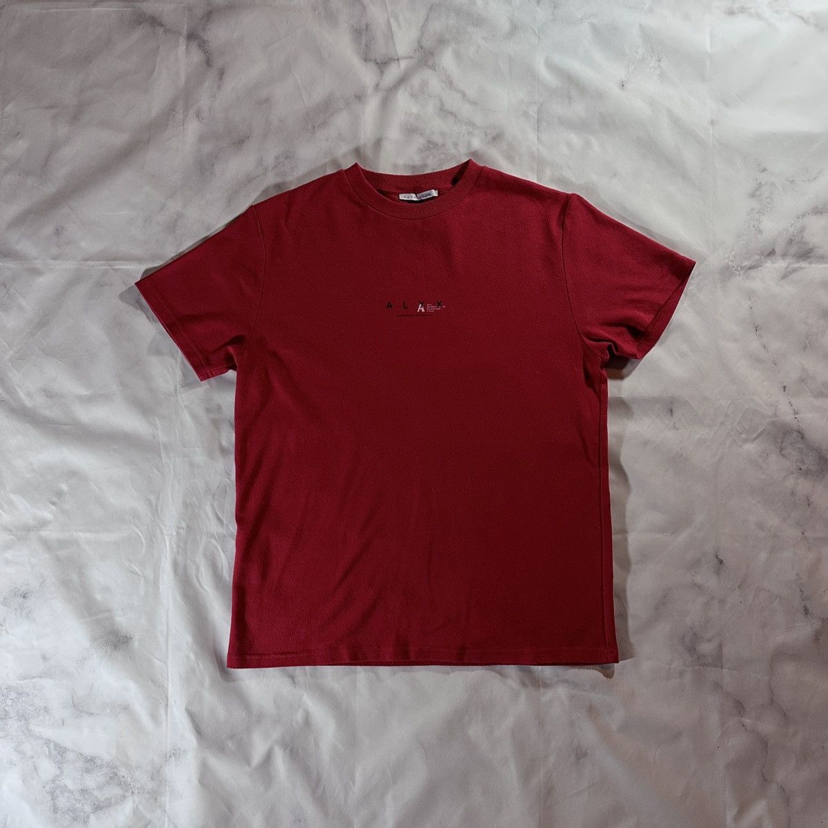 Alyx S/S18 Visual Red Relentless Tee | Grailed