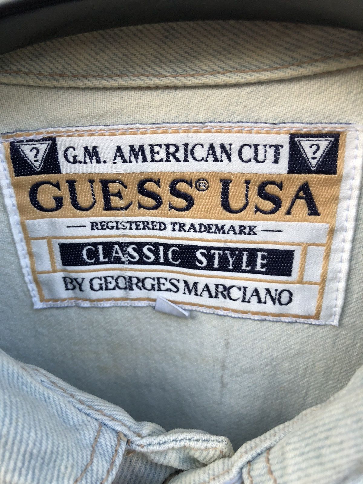 Georges Marciano × Guess Vintage Guess By Georges Marciano Denim Jacket ...