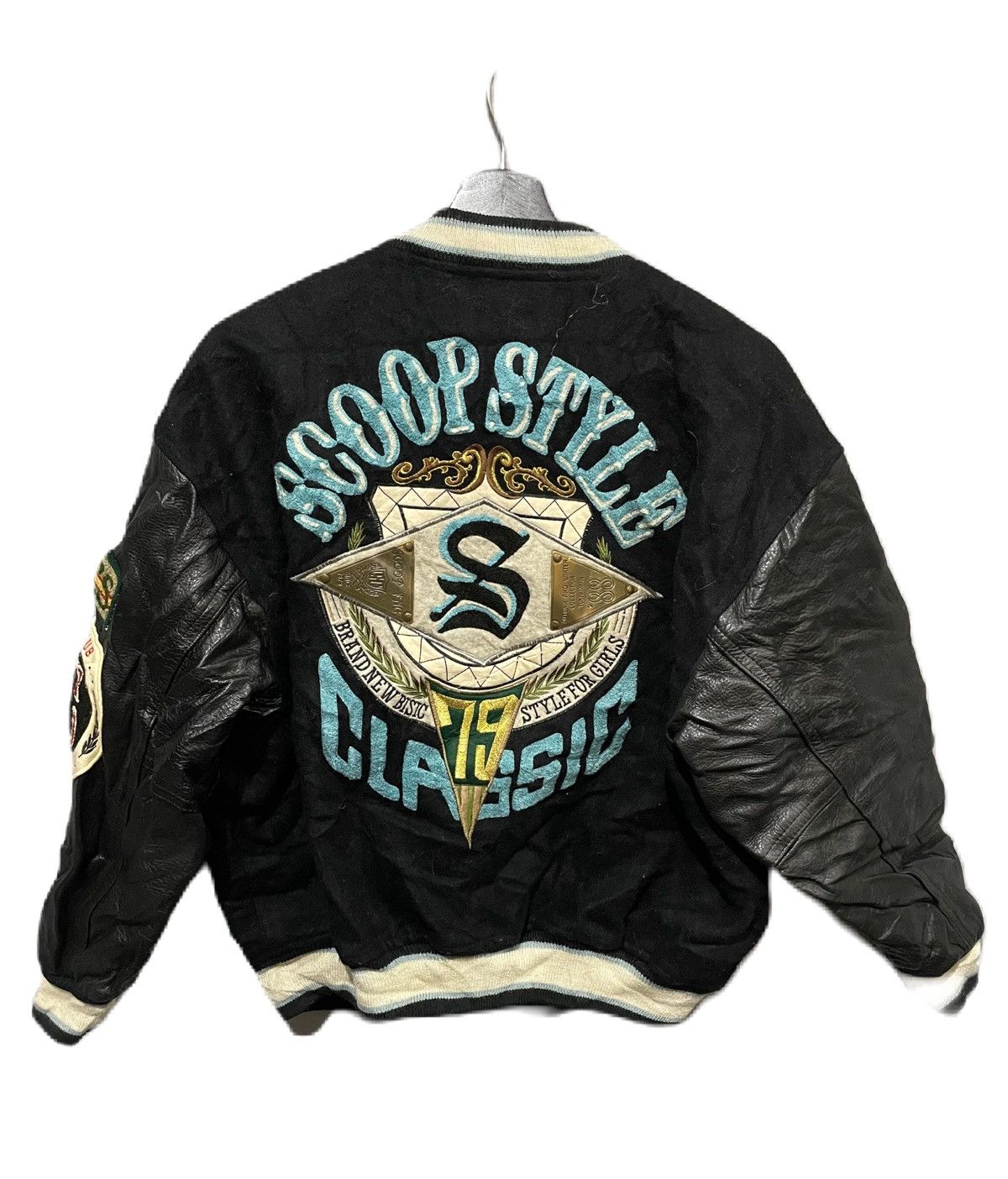 Vintage Vintage Japan Varsity Jacket Leather | Grailed