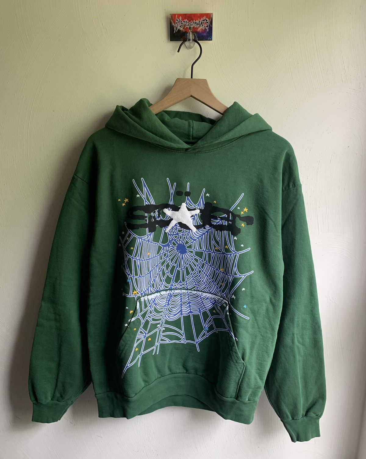 Young Thug Spider Worldwide Sp5der Web Hoodie Green | Grailed