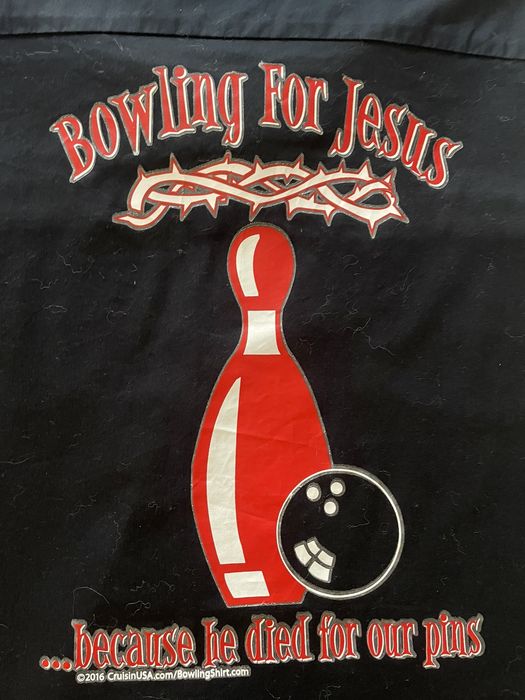 Vintage Jesus Bowling Shirt | Grailed