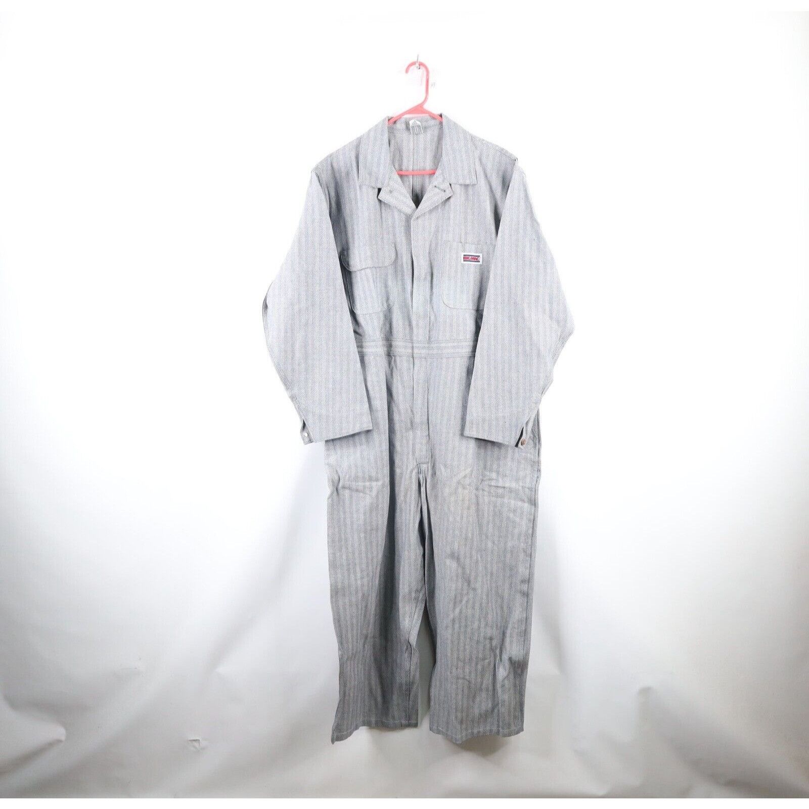 Vintage Vintage 70s Big Mac Herringbone Denim Mechanic Coveralls | Grailed