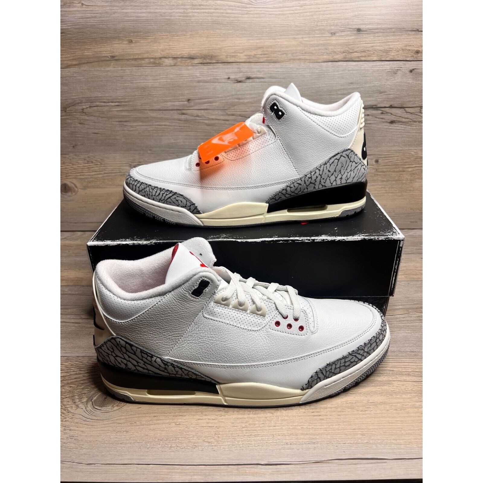 Nike Nike Air Jordan 3 Retro White Cement Reimagined Mens Size 14 | Grailed