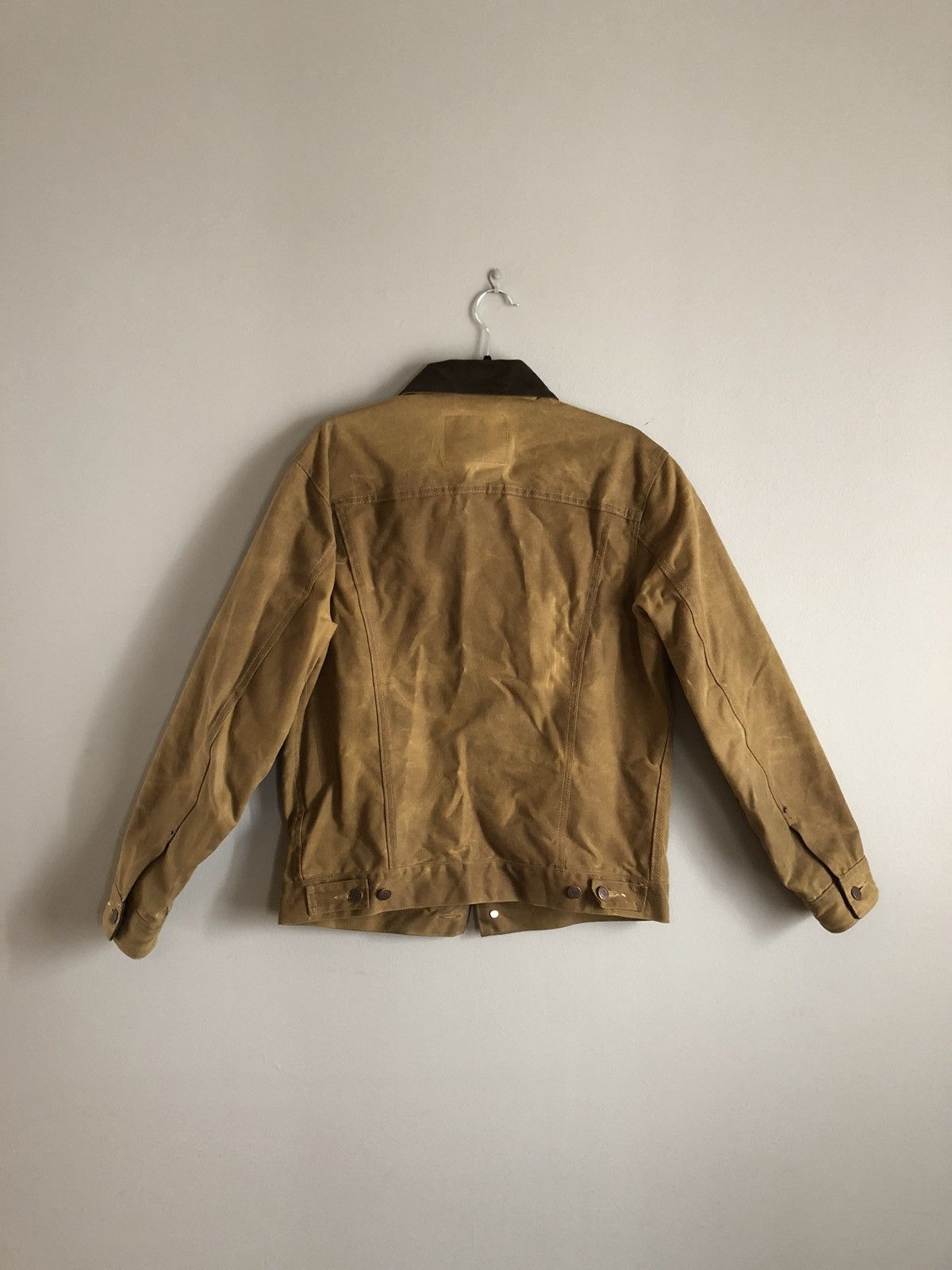Levi's Levi's X Filson Waxed Tin Cloth Trucker Jacket Size Large | Grailed
