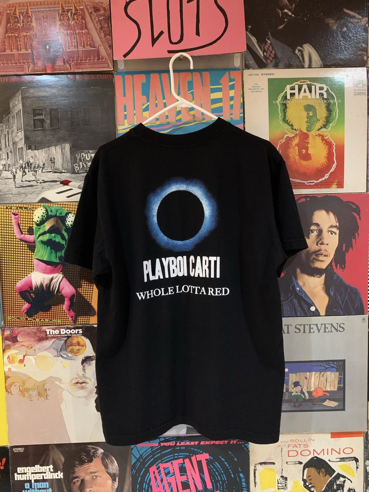 Playboi Carti Falling In Reverse Whole Lotta Red Black Tee | Grailed