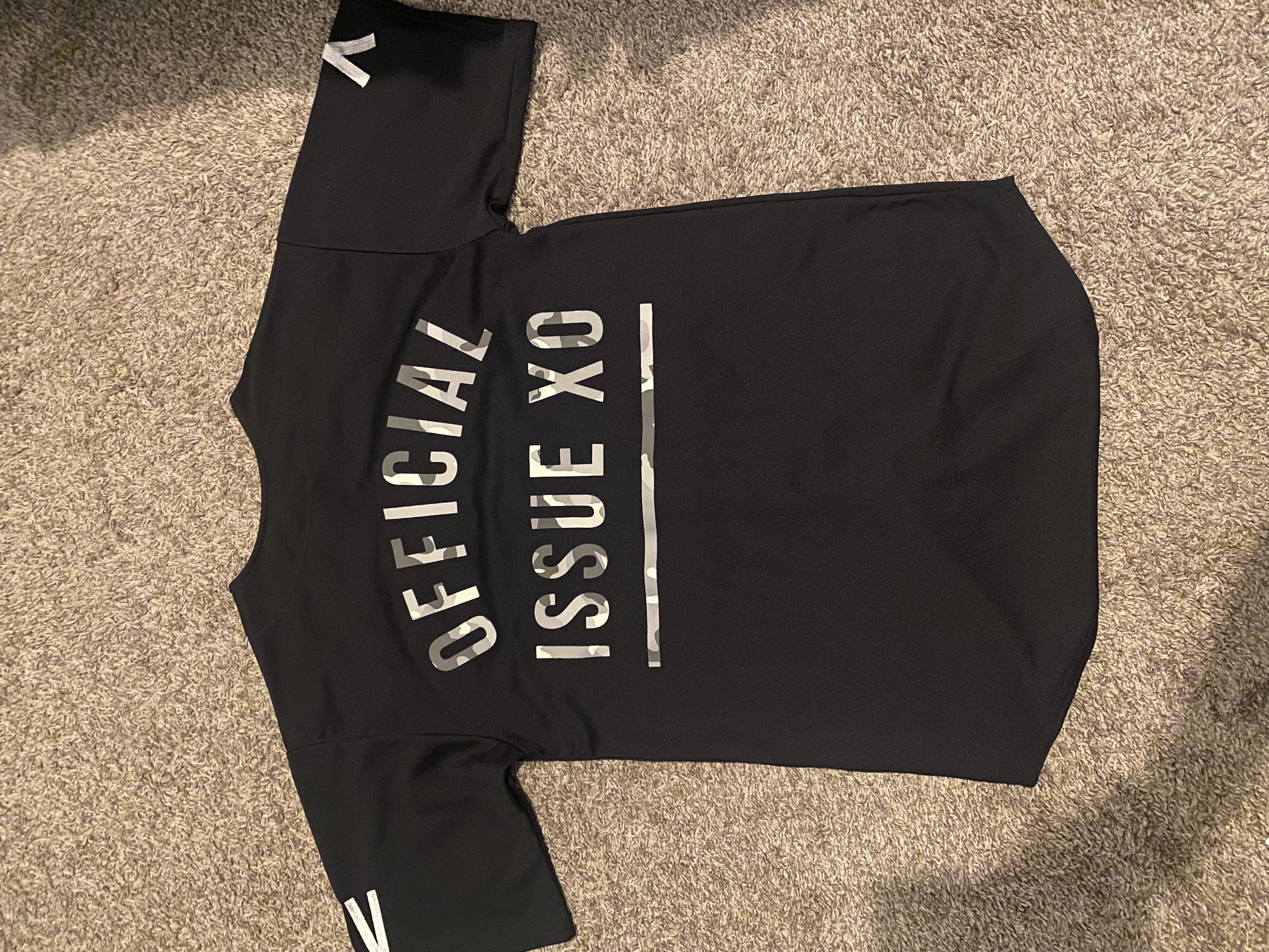 The Weeknd Official Issue XO camo baseball shirt- The Weeknd | Grailed