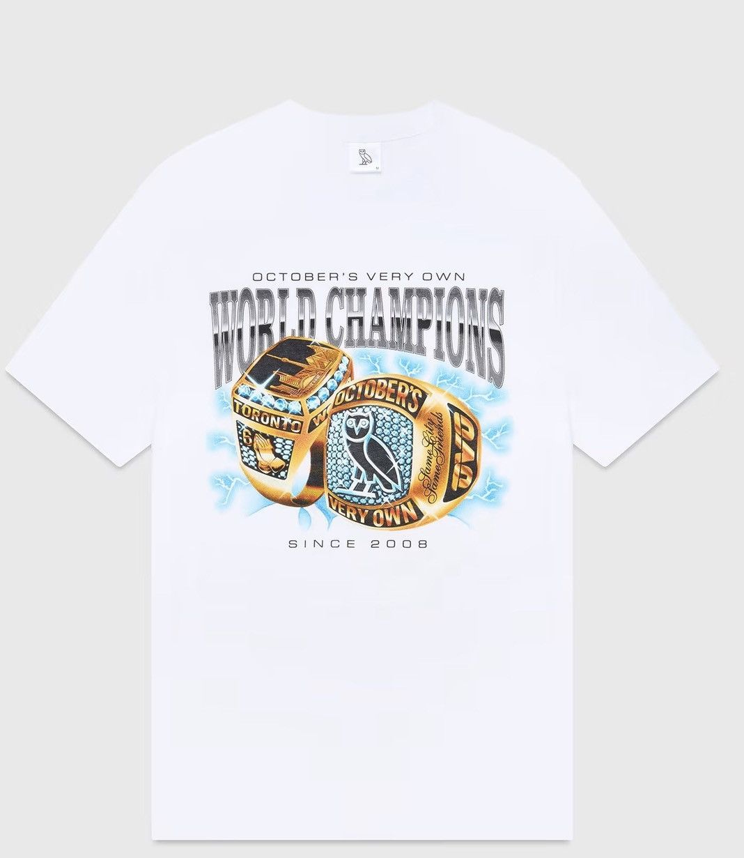 Drake × October's Very Own OVO Championship Ring T-Shirt | Grailed