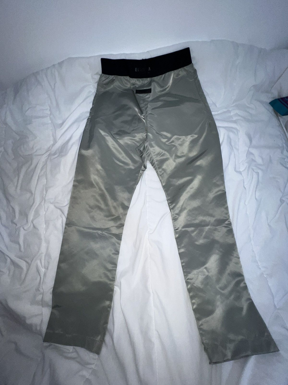 Essentials ESSENTIALS Green Nylon Track Pants | Grailed