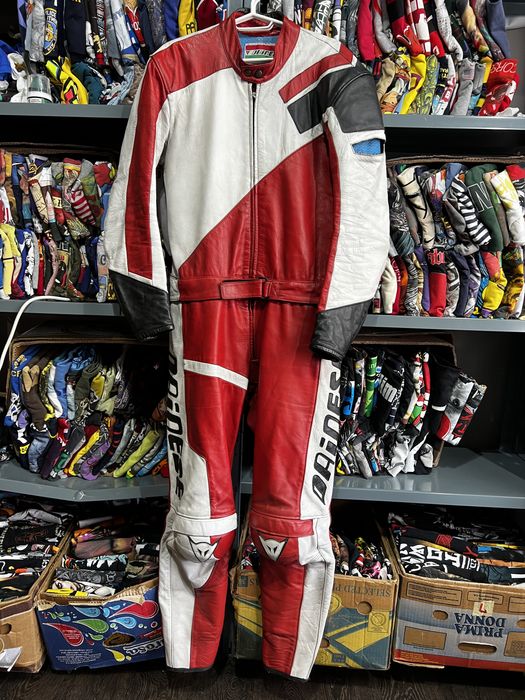 Vintage 80s Vintage Racing Dainese Speed Leather Jacket Suit | Grailed
