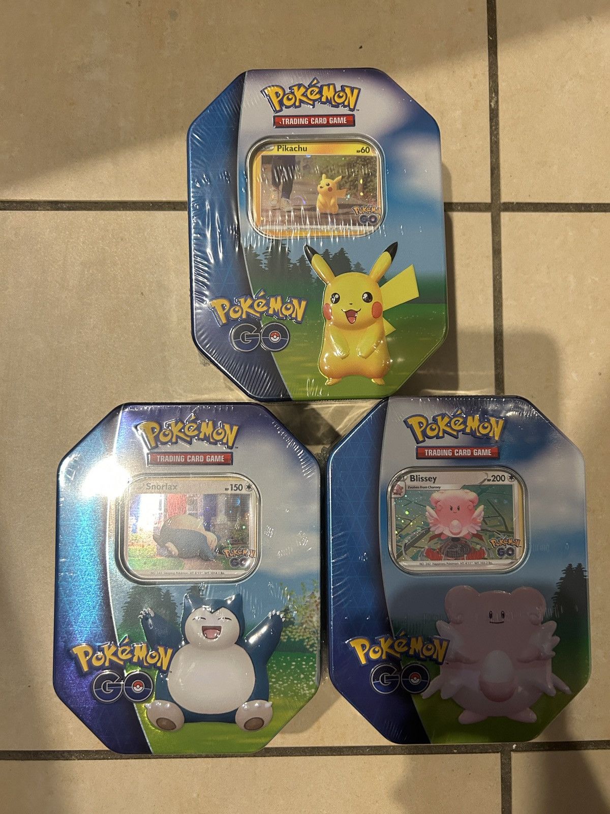 Pokemon Pokémon GO TCG Tin (4 Booster Packs) | Grailed