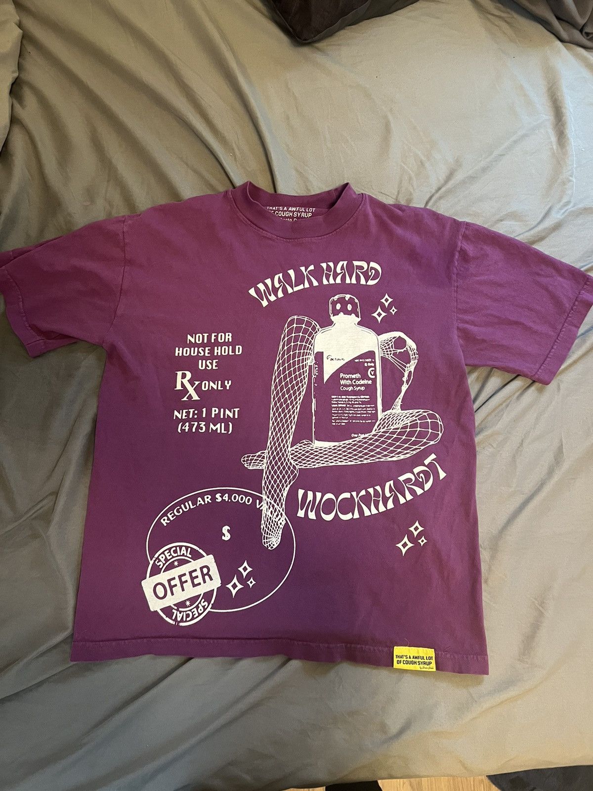 Streetwear WOCK COUGH SYRUP SHIRT | Grailed