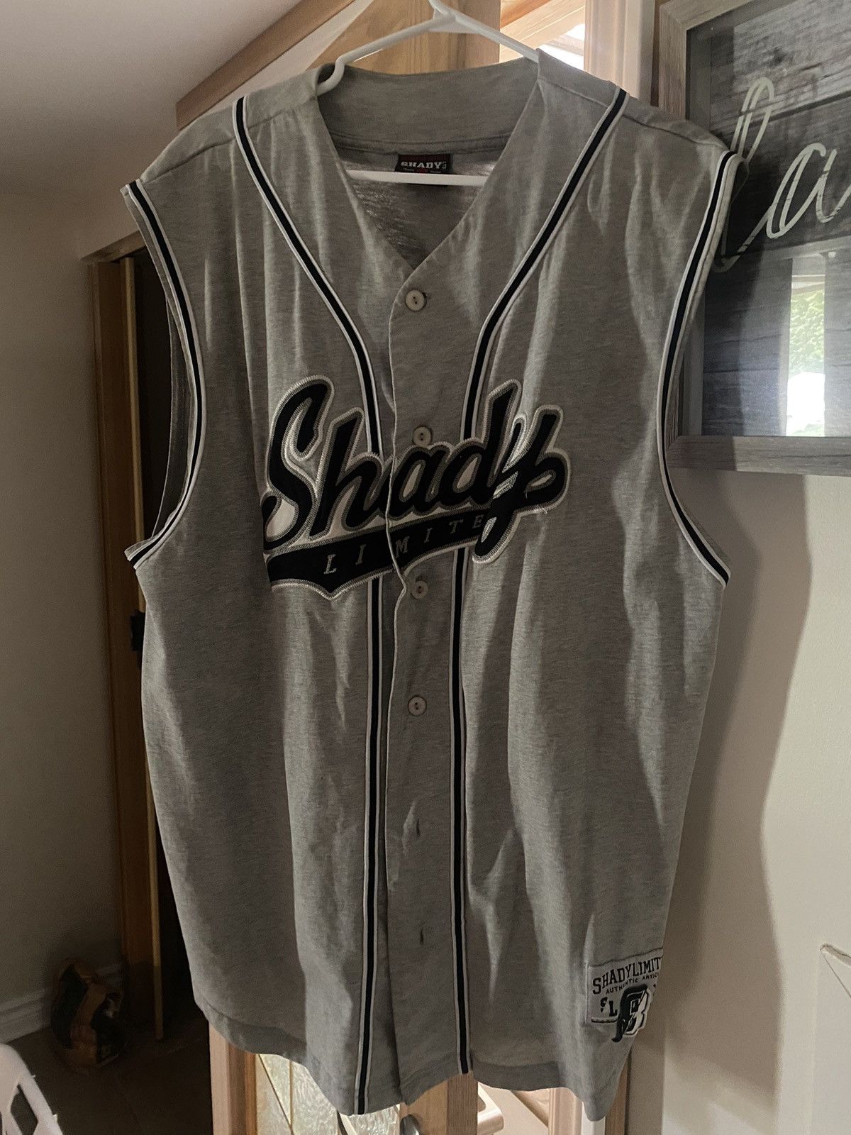 Shady Ltd Shady Limited Grey Baseball Jersey | Grailed
