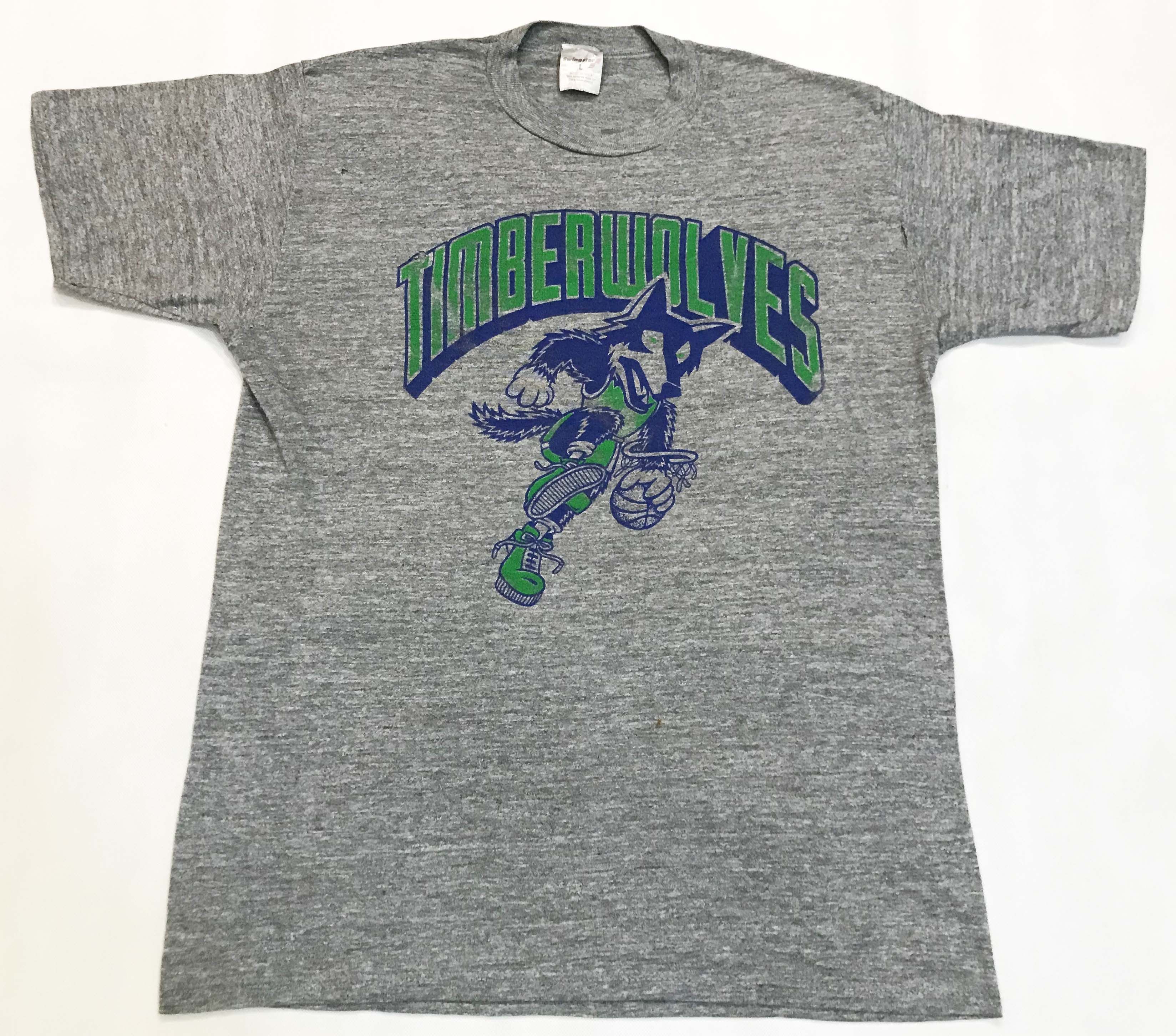 Vintage Vintage Swingster NBA Minnesota Timberwolves 50/50 T-Shirt ...