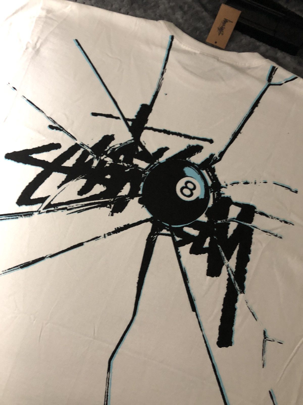 Stussy Stussy shattered 8 ball tee | Grailed
