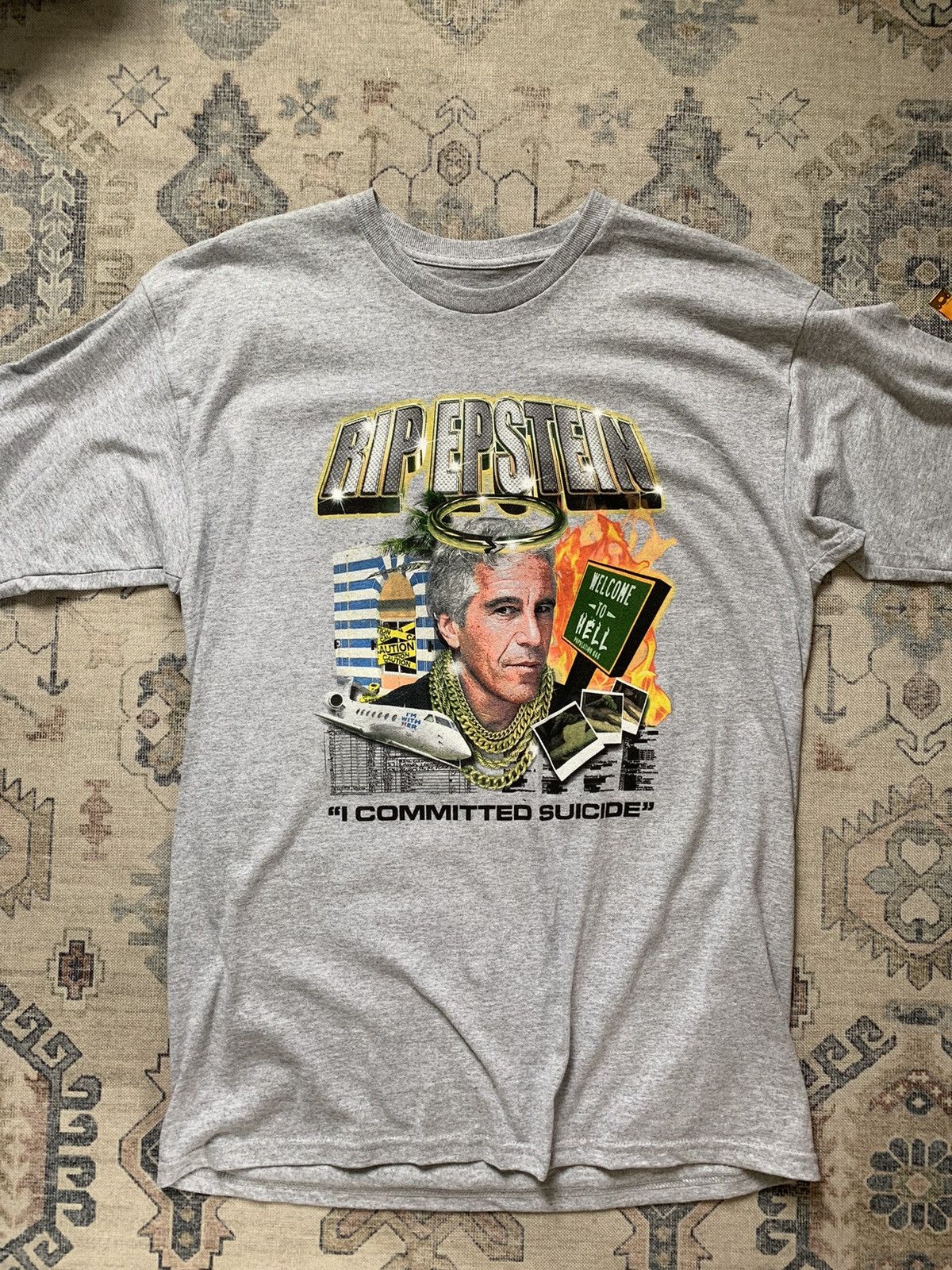 Very Rare Sam Hyde MDE Epstein tee very rare | Grailed