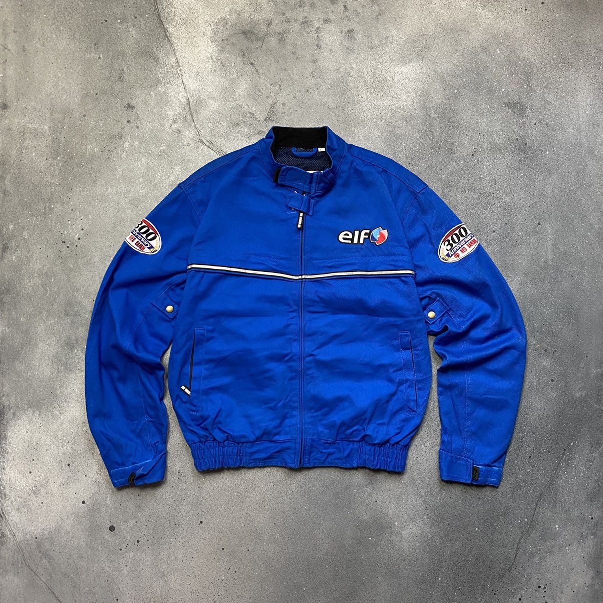 Japanese Brand × Sports Specialties Vintage Japanese Racing Jacket ELF ...