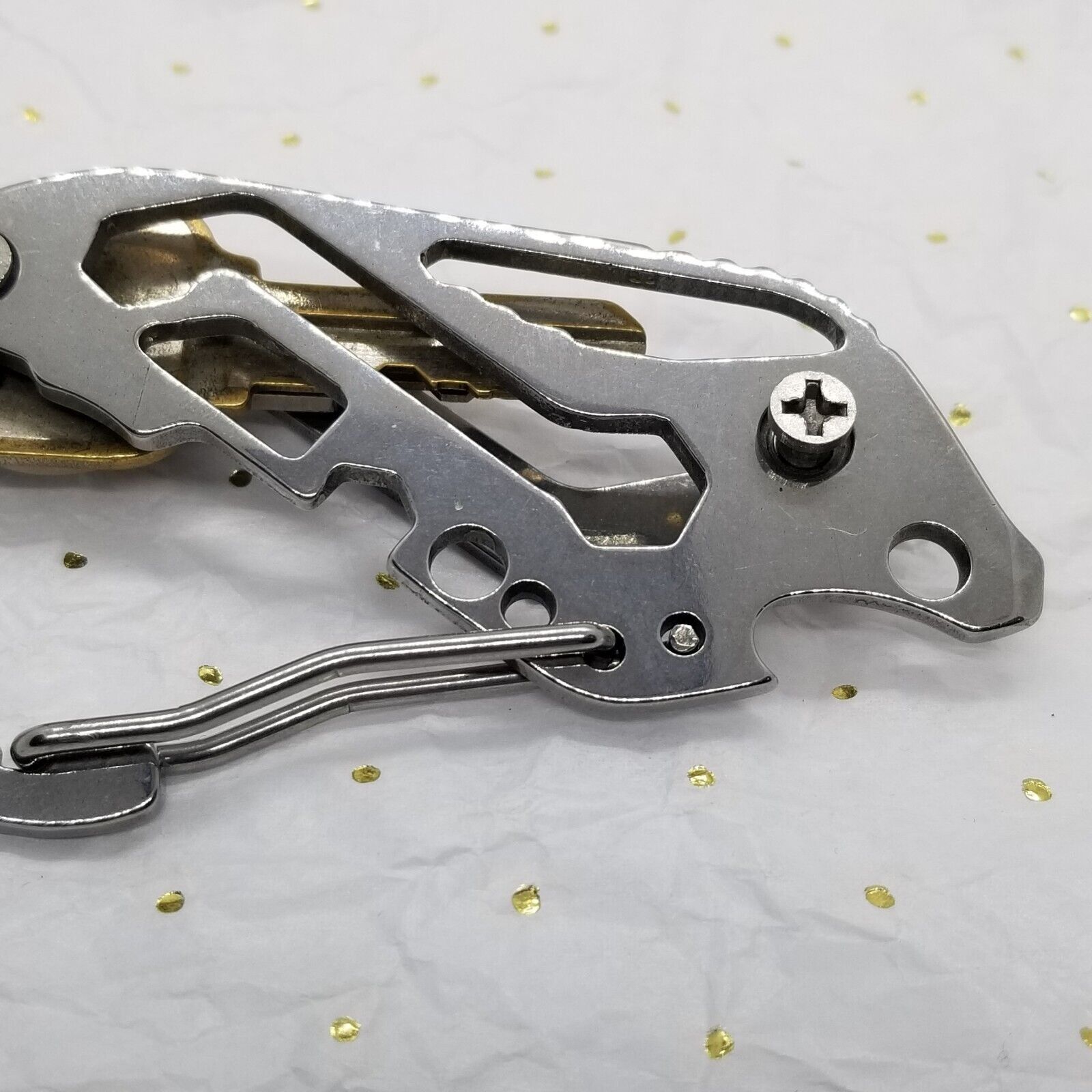 Streetwear Carabiner Keychain Stainless Steel Multitool keyholder | Grailed