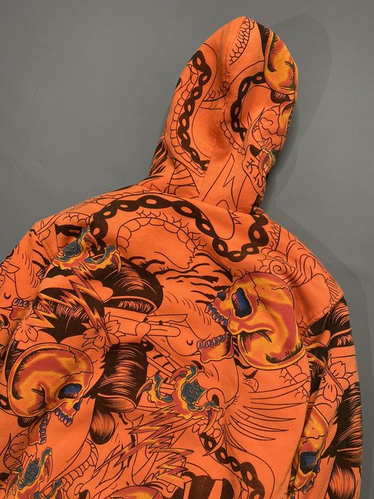 Vintage Really Point Like Ed Hardy Drip Zip hoodie | Grailed