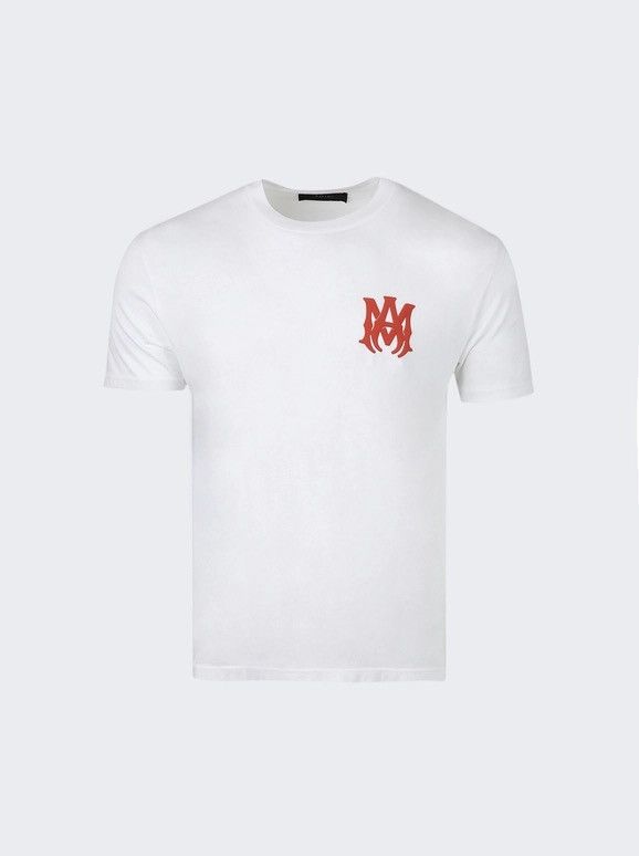 Amiri Amiri M.A. Core Logo Tee Red/White | Grailed