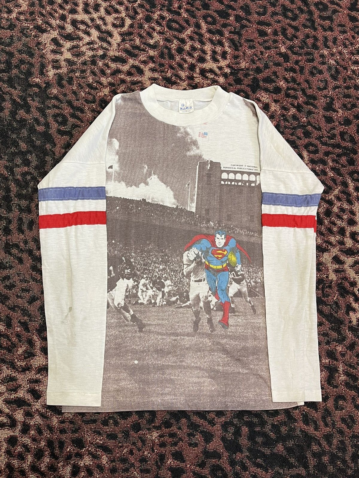 Marvel Comics Vintage Rob Roy Photo Superman Shirt extra Small XS 60s ...