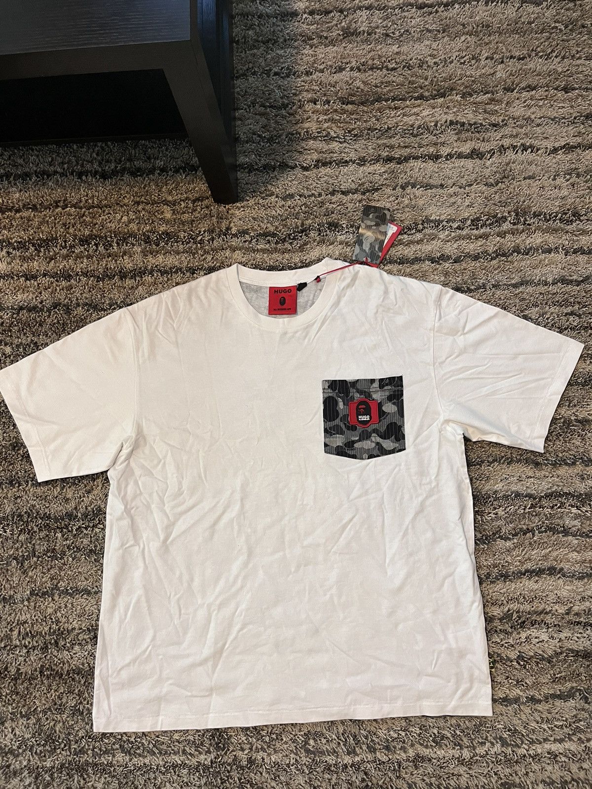 Bape × Hugo Boss Hugo Boss x Mr. bathing ape tee | Grailed