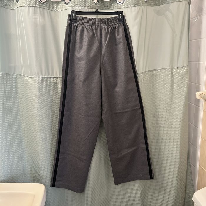 Raf Simons AW98 Wool Tuxedo Wide Leg Sweatpants | Grailed