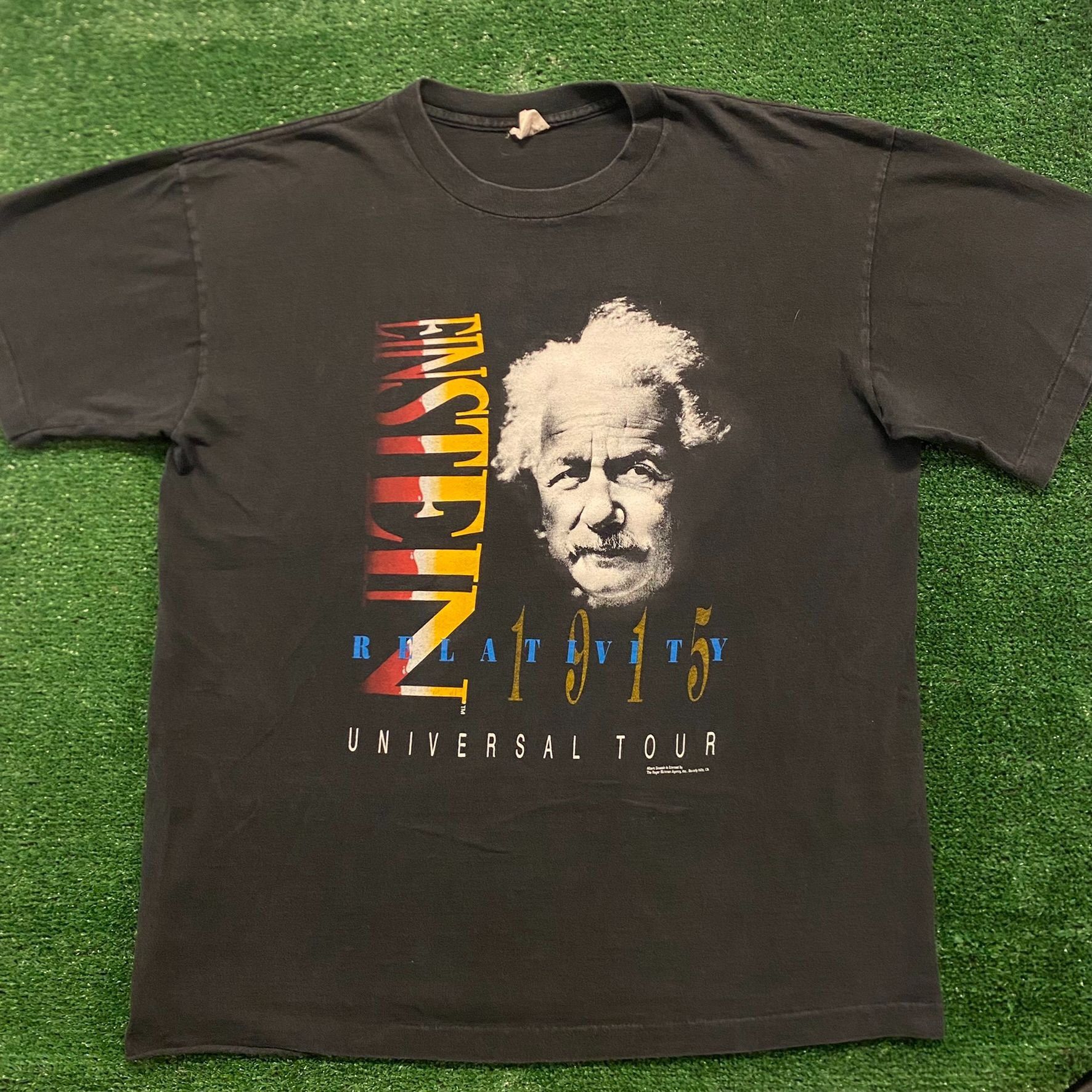 Vintage Albert Einstein Vintage 90s Physics Science T-Shirt | Grailed