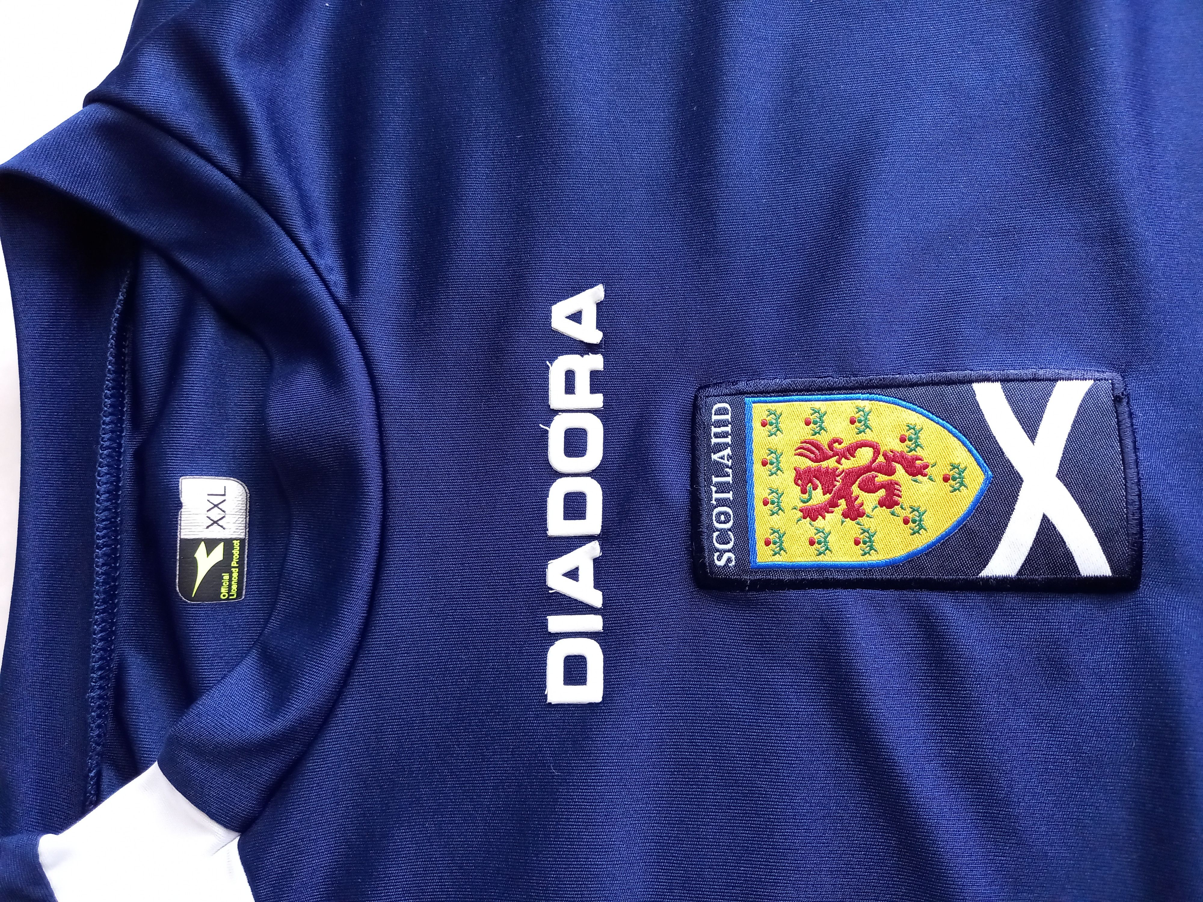 Diadora Scotland National Soccer Jersey (2XL) | Grailed