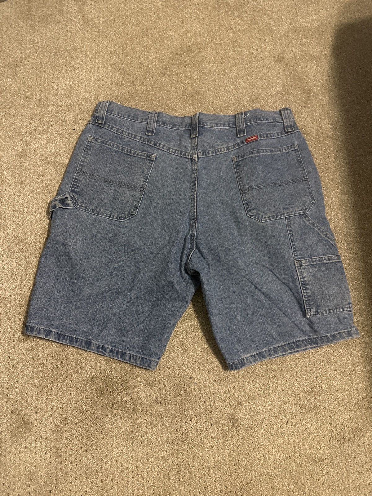 Streetwear × Vintage × Wrangler WRANGLER CARPENTER JORTS ULTIMATE DRIP ...