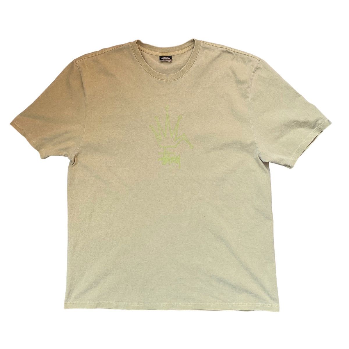 Vintage Vintage Y2K 🎱 Stüssy Old Crown Logo 👑 T-Shirt | Grailed