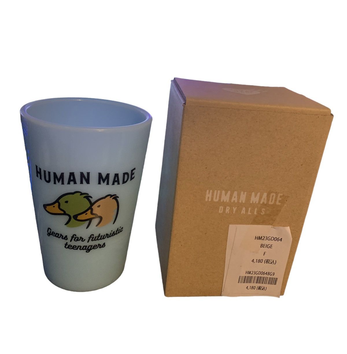 Human Made Human Made Glass Cup - Two Ducks Design | Grailed