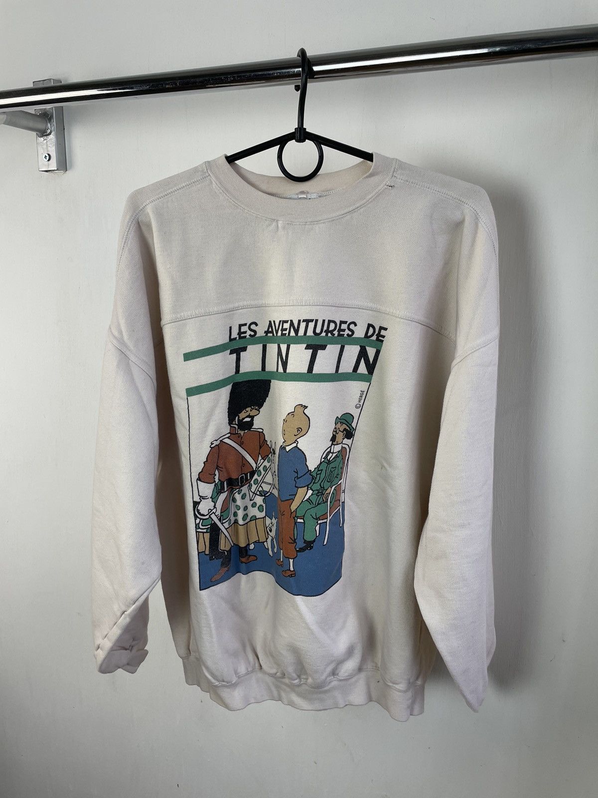 Cartoon Network × Comics × Vintage Vintage Tintin Sweatshirt | Grailed