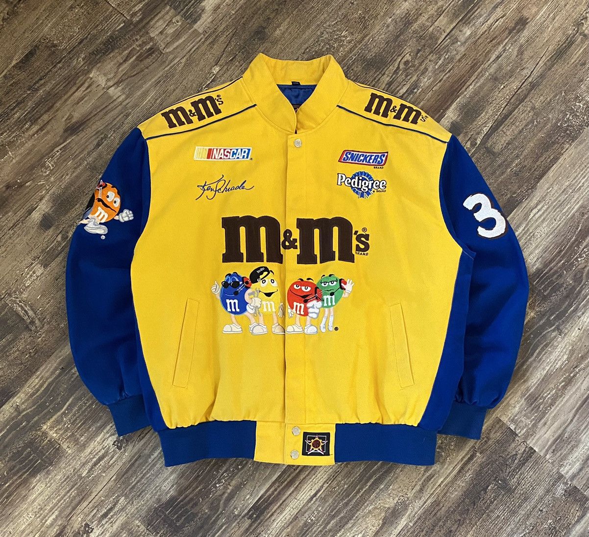 Vintage Vintage 1990s Ken Schrader #36 M&M Nascar Racing Jacket | Grailed