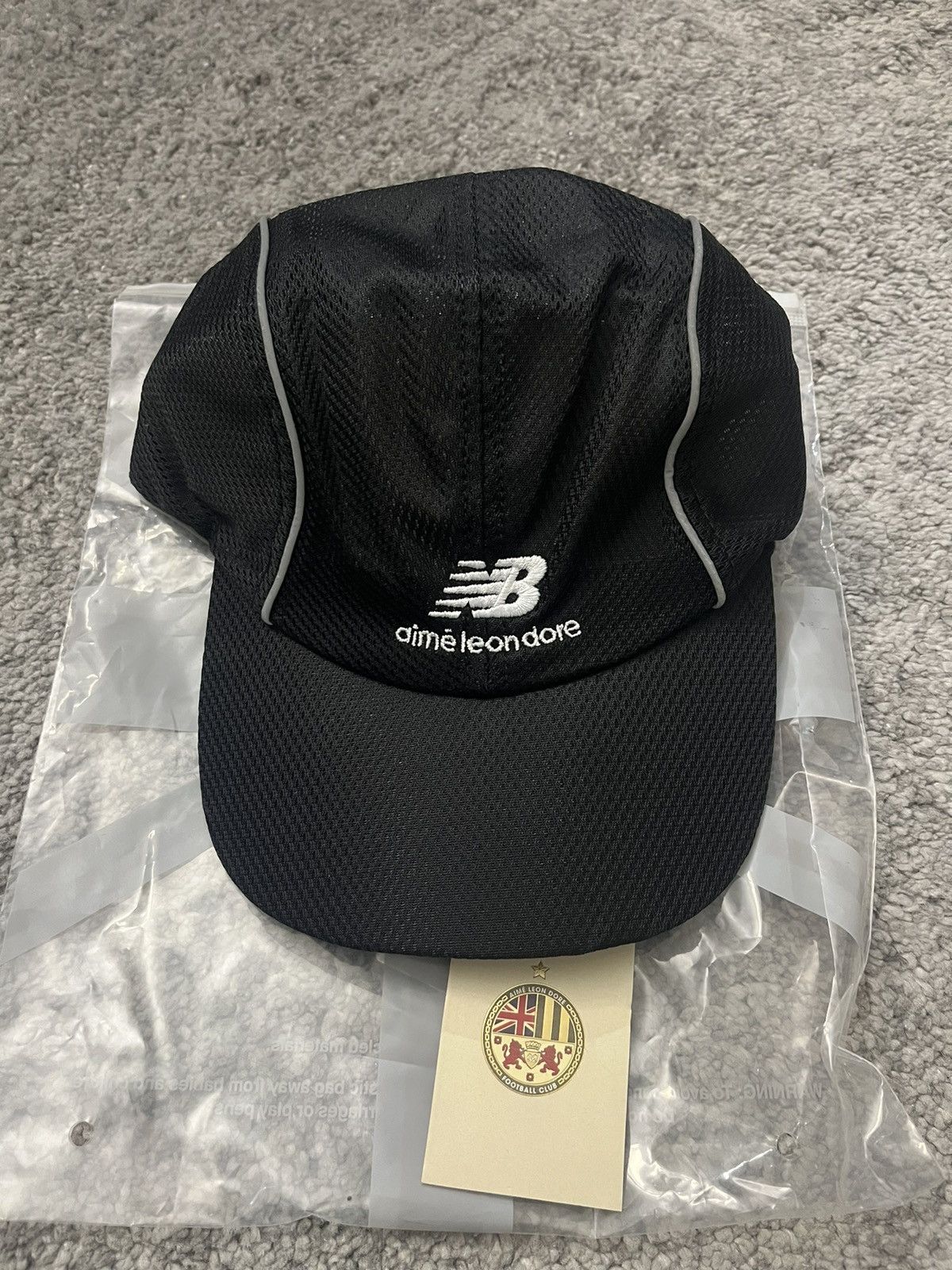 New Balance Aime Leon Dore ALD New Balance NB 991 Mesh Hat Cap Black ...
