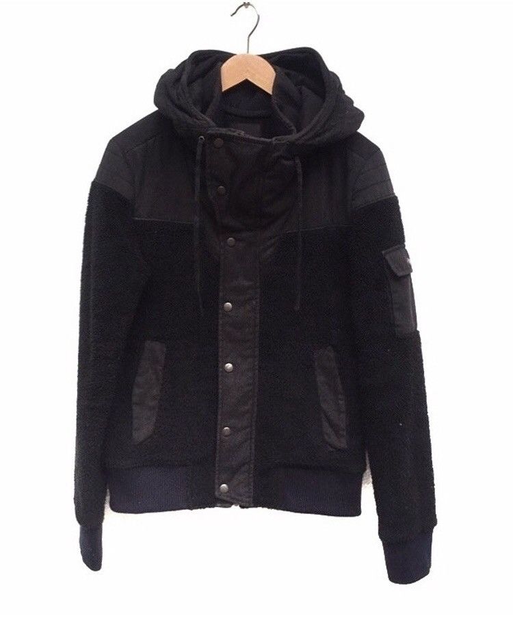 Guess 🔥Mega Rare Guess Fleece Jacket With Hoodies | Grailed