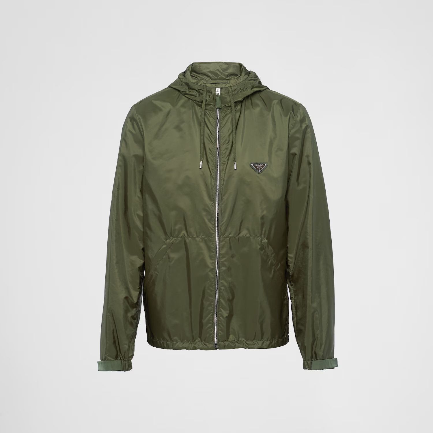 Prada PRADA JACKET NYLON LEATHER LUNA ROSSA RE NYLON LINEA ROSSA | Grailed