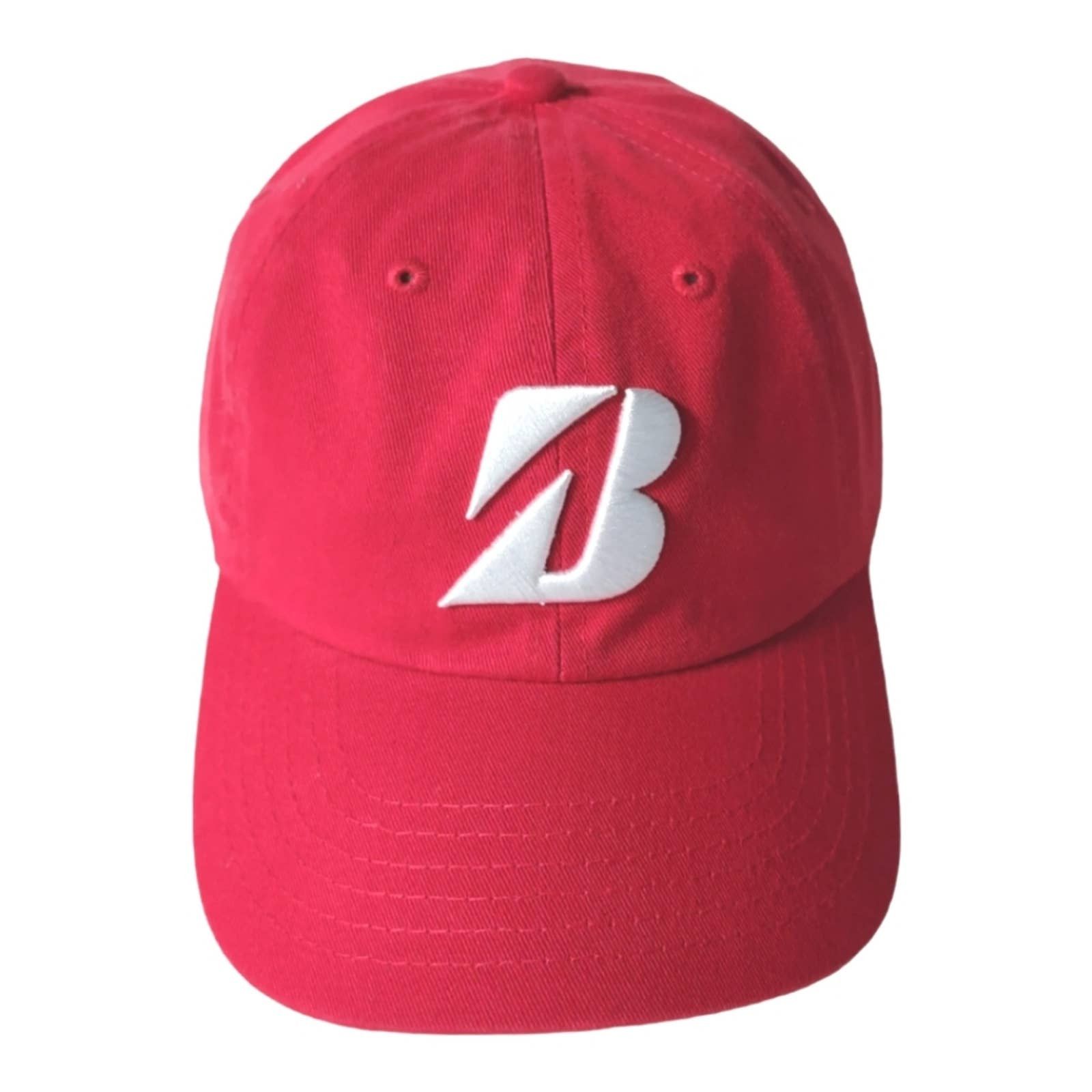 Absent Bridgestone Golf Red Brim Adjustable Hat Cap Accessory | Grailed