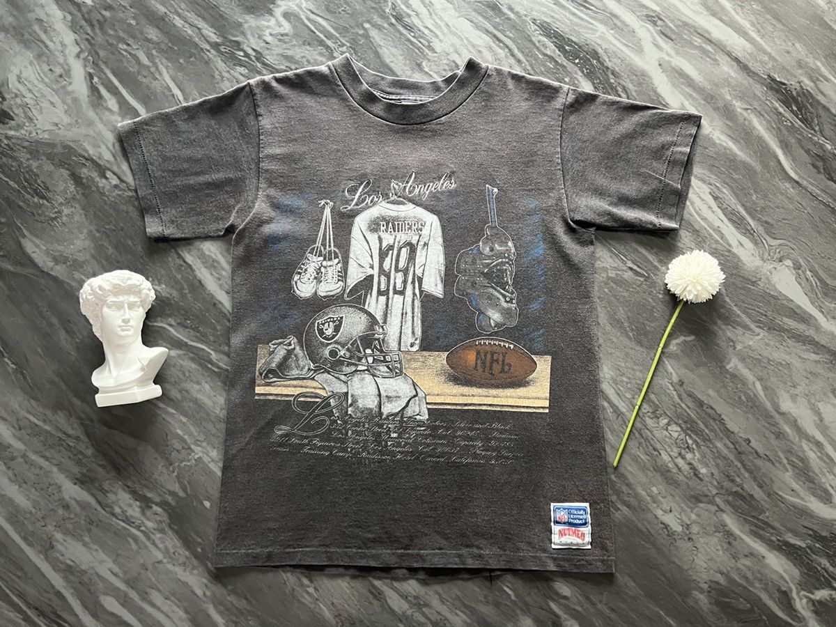 NFL × Nutmeg × Vintage Vintage Nutmeg NFL : Raider Team Los Angeles ...