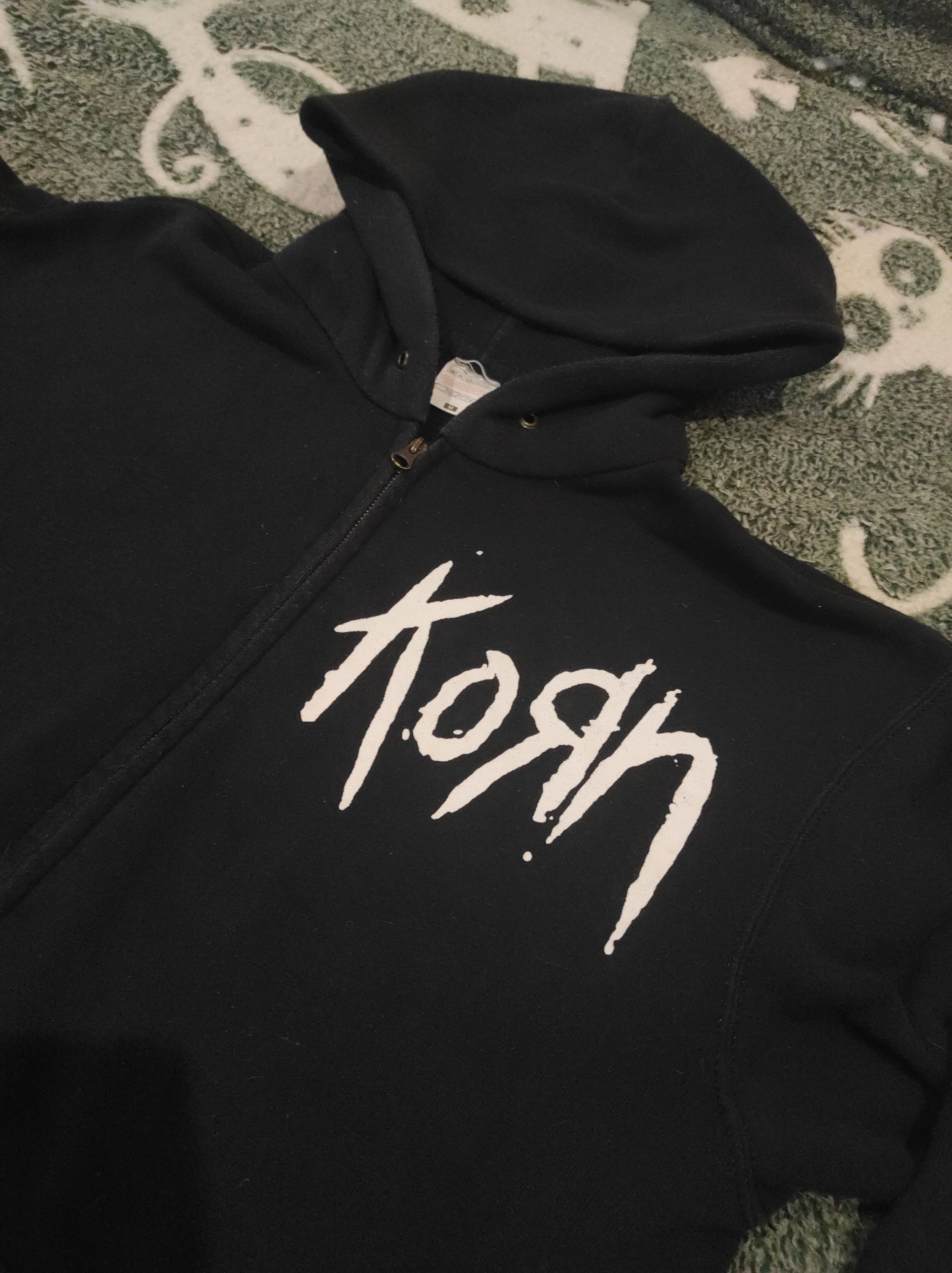 Vintage Classic Hoodie Korn Embroidery Zip Up | Grailed