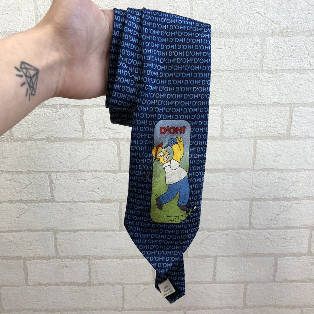 Movie × The Simpsons × Vintage Tie Simpsons 1998 Matt Groening Limited ...