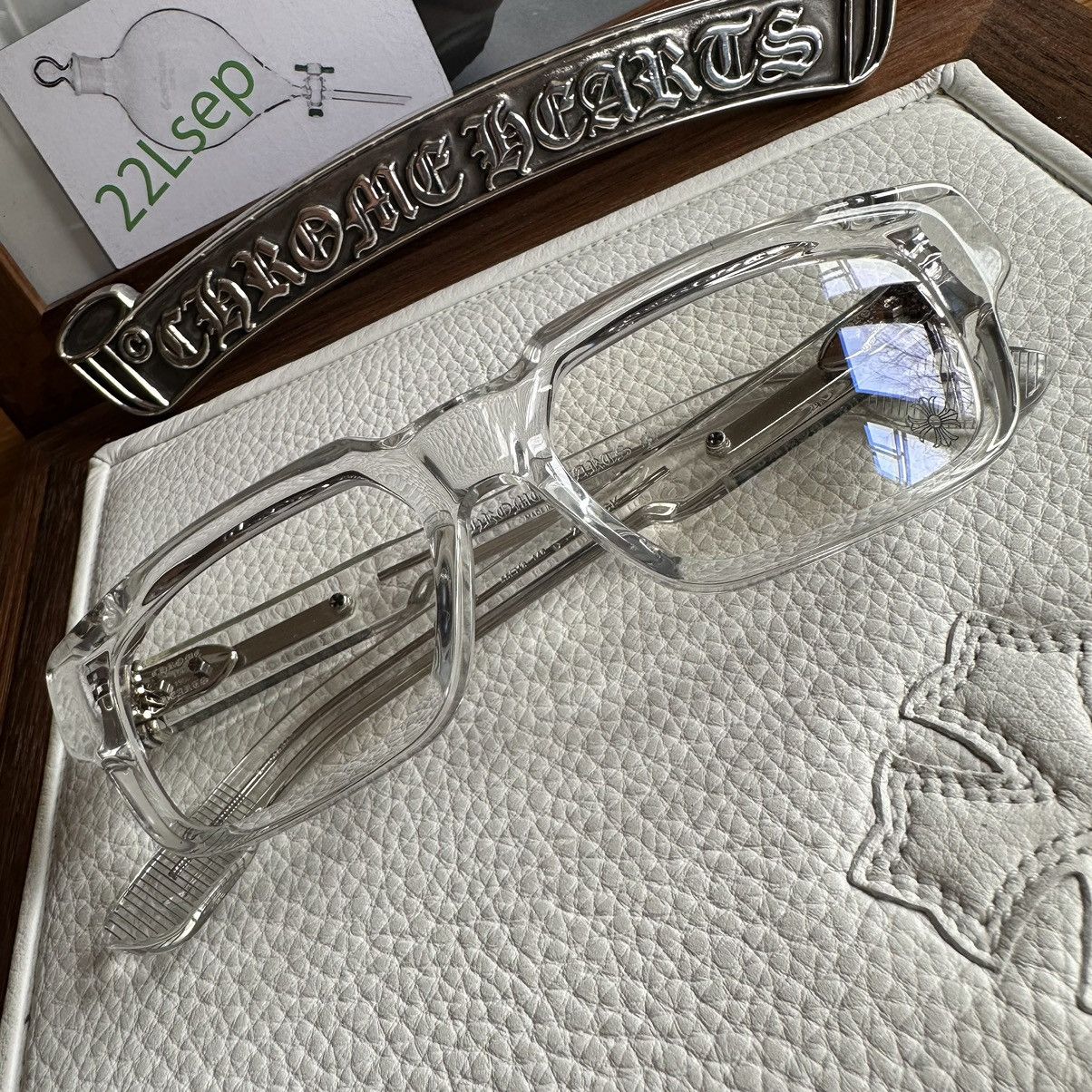 Chrome Hearts 2THICK Chrome Hearts Glasses | Grailed