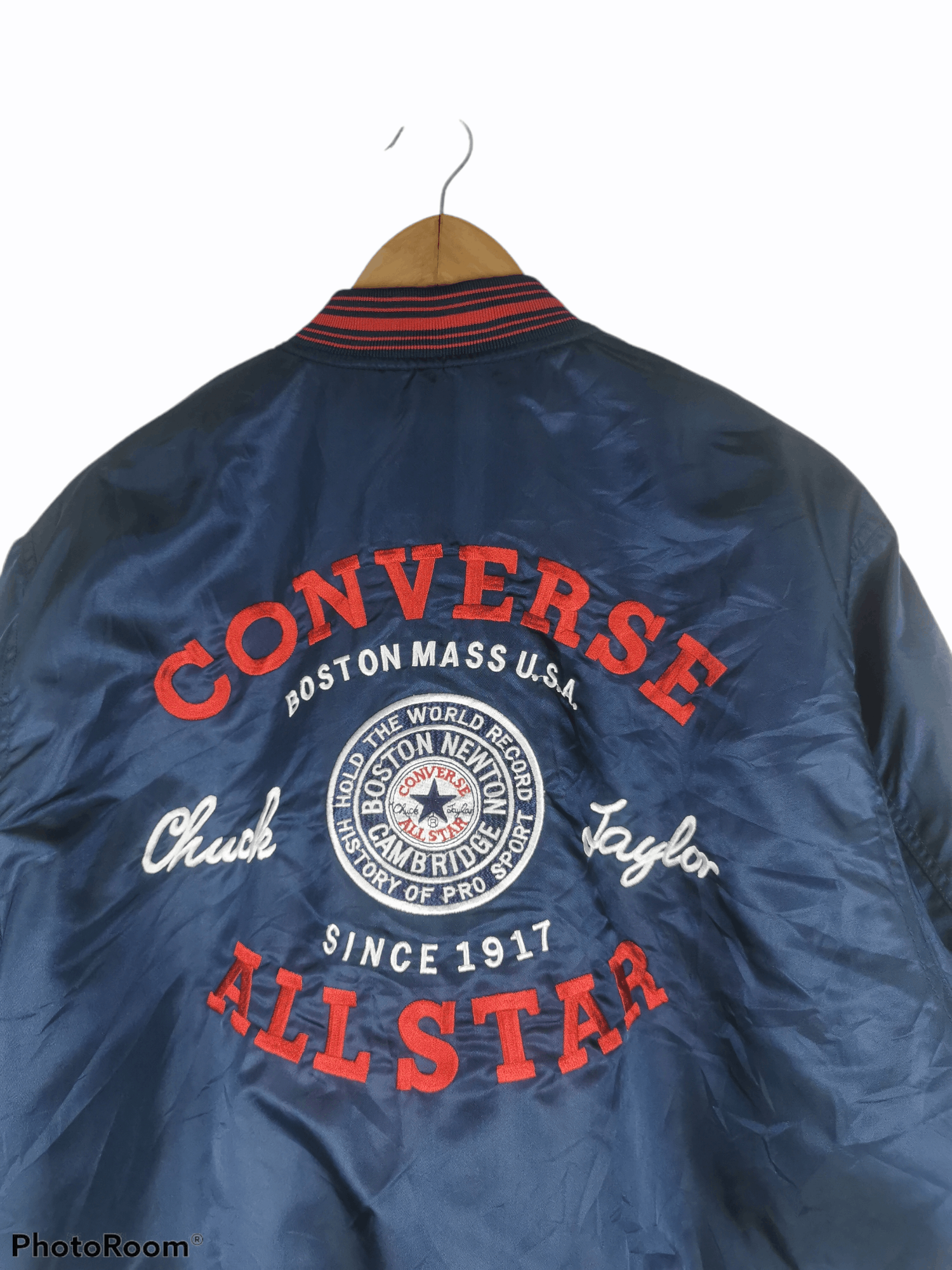 Vintage Vintage Converse Chuck Taylor Bomber Varsity Jacket | Grailed